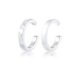 Elli Earcuff 'Geo' Damen Gr&ouml;&szlig;e One Size silber
