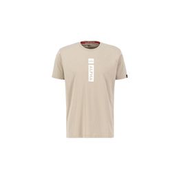 Alpha Industries T-Shirt Herren Gr&ouml;&szlig;e XXL sand / wei&szlig;