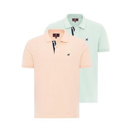 Williot Poloshirt Herren Gr&ouml;&szlig;e L mint / ros&eacute;