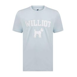 Williot T-Shirt Herren Gr&ouml;&szlig;e XXL hellblau / wei&szlig;