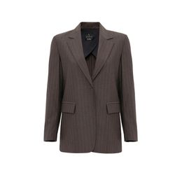 Antioch Blazer Damen Gr&ouml;&szlig;e 36 dunkelbraun / grau