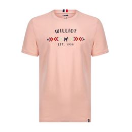 Williot T-Shirt Herren Gr&ouml;&szlig;e XL marine / gelb / rosa / rot