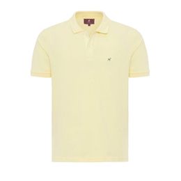 Williot Poloshirt Herren Gr&ouml;&szlig;e XL pastellgelb / grau