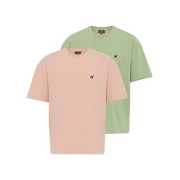 Williot T-Shirt Herren Gr&ouml;&szlig;e XXXL gr&uuml;n / rosa