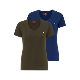 Williot T-Shirt Damen Gr&ouml;&szlig;e L blau / khaki