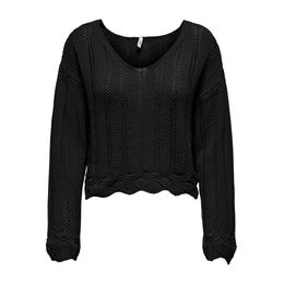 Only Pullover 'ONLELBA' Damen Gr&ouml;&szlig;e L schwarz