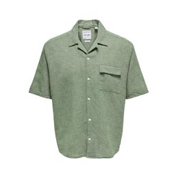 Only & Sons Button Up Shirt male size XS Apple