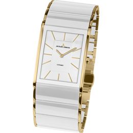 Jacques Lemans Uhr Damen Gr&ouml;&szlig;e One Size gold / wei&szlig;