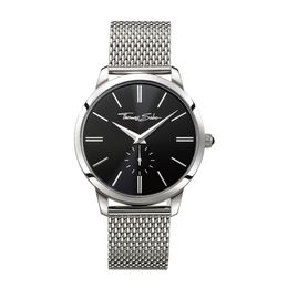 Thomas Sabo Analoguhr 'REBEL SPIRIT' Herren Gr&ouml;&szlig;e One Size schwarz / silber
