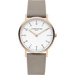 Liebeskind Berlin Uhr 'LT-0167-LQ' Damen Gr&ouml;&szlig;e One Size rosegold / taupe / wei&szlig;