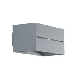 Euluna Aceline Wandleuchte, Up- und Downlight grau
