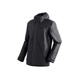 Maier Sports Outdoorjacke »Abbenstein M« Herren Jacke wasserdicht, Funktionsjacke 2 Taschen außen + Innentasche schwarz 54 54 Wetterfeste...