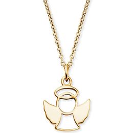 Herzengel Kette mit Anhänger »Schmuck Geschenk, Schutzengel, HEN-HALOANGEL, HEN-HALOANGEL-G« gelbgoldfarben Himmlische schöne Halskette -...