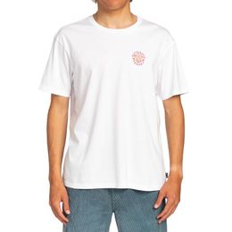 Billabong T-Shirt »Bloom« White M M Stoff: Baumwoll-Jersey-Stoff [160 g/m2]