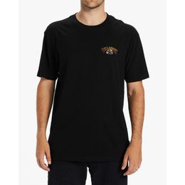 Billabong T-Shirt »Kamea Lava Arch« schwarz S S Stoff: BaumwollStoff [160 g/m2]