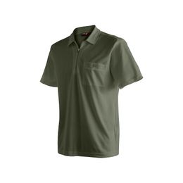 Maier Sports Funktionsshirt &raquo;Arwin 2.0&laquo; Eignet sich ideal f&uuml;r Wanderungen und Freizeitaktivit&auml;ten moosgr&uuml;n M M Bequemes Poloshirt mit Brusttasche...