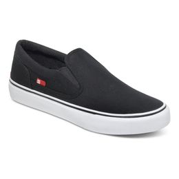 DC Shoes Slip-On Sneaker »Trase« Black/White 6(38) 6(38) Obermaterial: Canvasobermaterial
