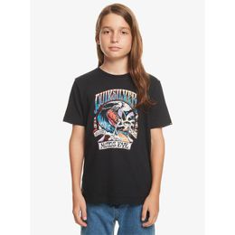 Quiksilver T-Shirt »The Land Down Under« schwarz Stoff: Baumwoll-Jersey-Stoff [160 g/m2]