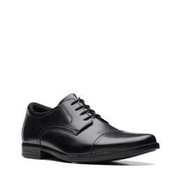 Clarks Schnürschuh »Howard Cap« in eleganter Optik, Freizeitschuh, Halbschuh, Schnürschuh schwarz 47 47 Eleganter Business Schnürschuh für...