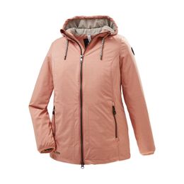 STOY Damen STOY Softshelljacke &raquo;STS 5 WMN SFTSHLL JCKT&laquo; Softshelljacke: Plus-Size, wasserabweisend, atmungsaktiv orange 50