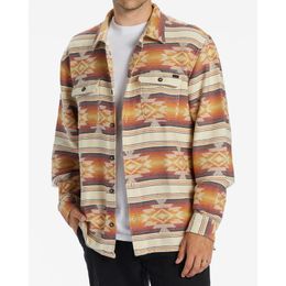 Billabong Langarmhemd &raquo;Offshore Jacquard Flannel&laquo; Gold XS - US-Gr&ouml;&szlig;en US-Gr&ouml;&szlig;en XS Stoff: Baumwollstoff