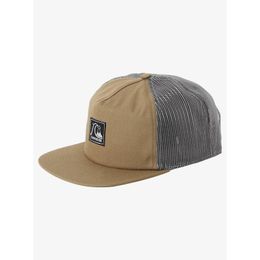 Quiksilver Trucker Cap &raquo;Single Fin&laquo; Thyme Einheitsgr&ouml;&szlig;e Einheitsgr&ouml;&szlig;e Strukturiertes Trucker-Design mit 5 Panelen
