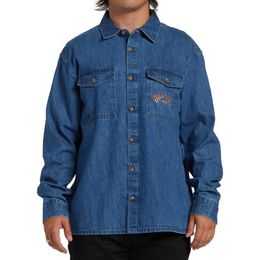 Billabong Langarmhemd »Bong Days« Denim Blue XS - US-Größen US-Größen XS Kollektion: „No Fixed Address"-Kollektion