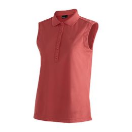 Maier Sports Poloshirt »Ulrike sleeveless« Damen Funktionsshirt, ärmelloses Freizeitshirt, Regular Fit karminrot 34 34 Funktionales ärmelloses...