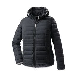 STOY Steppjacke »STS 17 WMN QLTD JCKT« atmungsaktive Steppjacke mit abnehm. Kapuze in großen Größen navy 44 44 leichte Steppjacke mit abzippbarer...