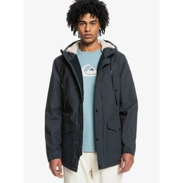 Quiksilver Regenjacke »The Drop« schwarz S S Stoff: Baumwollstoff