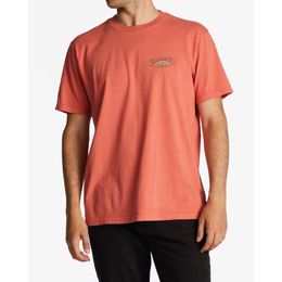 Billabong T-Shirt &raquo;Archwave&laquo; Dark Coral M M Stoff: BaumwollStoff [170 g/m2]