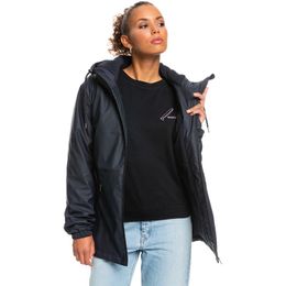 Roxy Regenjacke »No Rain No Flowers« Anthracite XXL XXL Material: Leichter, gebondeter, regenfester...