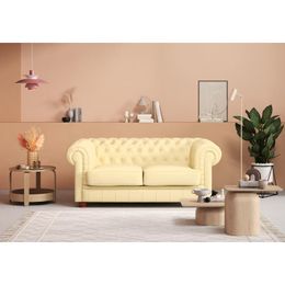 Max Winzer Chesterfield-Sofa &raquo;Kent 2-Sitzer, edel und bequem, hochwertige Detailverarbeitung&laquo; mit aufwendiger Knopfheftung, komfortable Armlehne,...