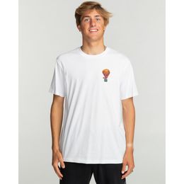 Billabong T-Shirt »Divinity« White XXL XXL Stoff: Baumwollstoff [160 g/m2]