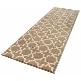 Hanse Home Läufer »Glam« rechteckig 9 mm Höhe Kurzflor, Modern, Weich, Wohnzimmer Teppich, Flur, Eingang, Deko beige/creme Obermaterial: 100%...