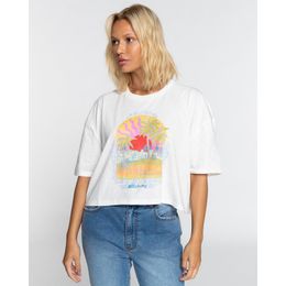Billabong T-Shirt &raquo;Sunny Side Away&laquo; Salt Crystal L L Material: Baumwoll-Jersey