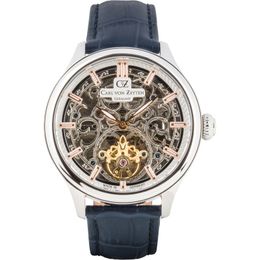 Carl von Zeyten Automatikuhr »St. Georgen« Armbanduhr, mechanische Uhr, Herrenuhr, Made in Germany blau 0 Imposante Automatikuhr für Herren