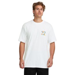 Billabong T-Shirt »Crayon Wave Premium« White XXL XXL Stoff: Baumwollstoff