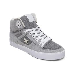 DC Shoes Sneaker »Pure High-Top WC TX« Grey/Grey/White 11(44,5) 11(44,5) Textilobermaterial