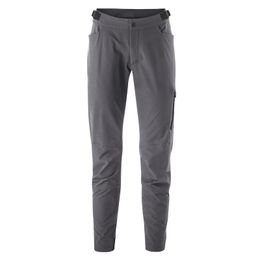 Gonso Fahrradhose »TRAIL PANTS W« Damen MTB-Hose ohne Sitzpolster, lange Radhose, verstellbarer Bund grau 44 - Normalgrößen Normalgrößen 44...