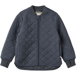Wheat Outdoorjacke &raquo;Thermo Jacket Loui&laquo; ink 110 110 Funktionelle Unisex Jacke von Wheat f&uuml;r M&auml;dchen und Jungen mit Reflektoren