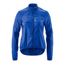 Gonso Fahrradjacke »Road Jacket Wind W« Damen Radjacke, atmungsaktive Rennrad-Windjacke, Funktionsjacke dunkelblau 52 52 Enganliegende Passform