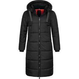 DEPROC Active Steppmantel »GILMOUR MELVILLE LONG WOMEN« auch in Großen Größen erhältlich schwarz 34 (XS) 34 (XS) Angesagter langer Puffer-Mantel...