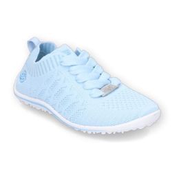 Dockers by Gerli Sneaker, Barfußschuh, Schnürschuh, Freizeitschuh mit herausnehmbarer Sohle baby-blau 36 36 Leichter Sneaker mit sockenähnlichem...
