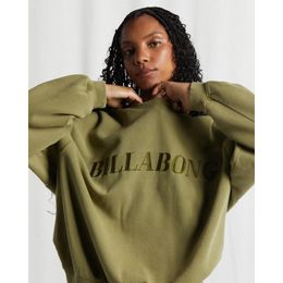 Billabong Sweatshirt »Baseline Kendall« Evergreen XS XS Material: Fleece-Mischgewebe aus Baumwolle...