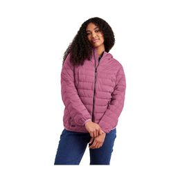 STOY Steppjacke »STS 3 WMN QLTD JCKT« atmungsaktive, wasserabweisende Damen Steppjacke in großen Größen lila 44 44 Damen Steppjacke mit Kapuze