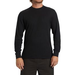 Billabong Langarmshirt &raquo;Essential&laquo; schwarz XXL XXL Material: Thermo-Waffelstrickstoff aus...