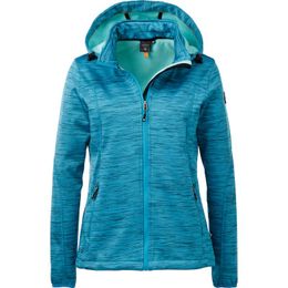 DEPROC Active Softshelljacke &raquo;SISTERS PEAK II&laquo; mit abnehmbarer Kapuze navy 46 (L) 46 (L) Sportliche Softshelljacke mit 4 Wege Stretch Material