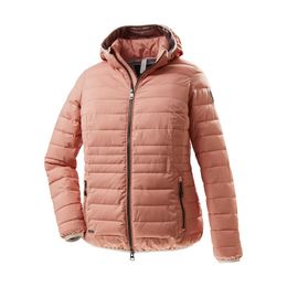 STOY Steppjacke »STS 17 WMN QLTD JCKT« atmungsaktive Steppjacke mit abnehm. Kapuze in großen Größen koralle 50 50 leichte Steppjacke mit...