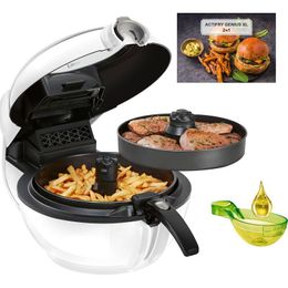 Tefal Heißluftfritteuse »YV9700 ActiFry Genius XL 2in1« 1500 W Kapazität 1, 7 kg, inkl. Rührarm, 9 aut. Programme, gesund Frittieren weiß